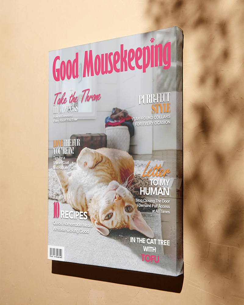 Personalized Good Mousekeeping Canvas – The Wonder Piece